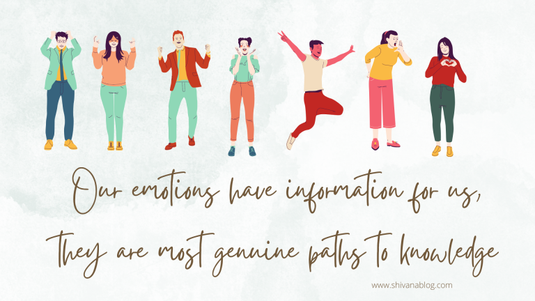 Why do we lose control of our emotions - Shivana Blog